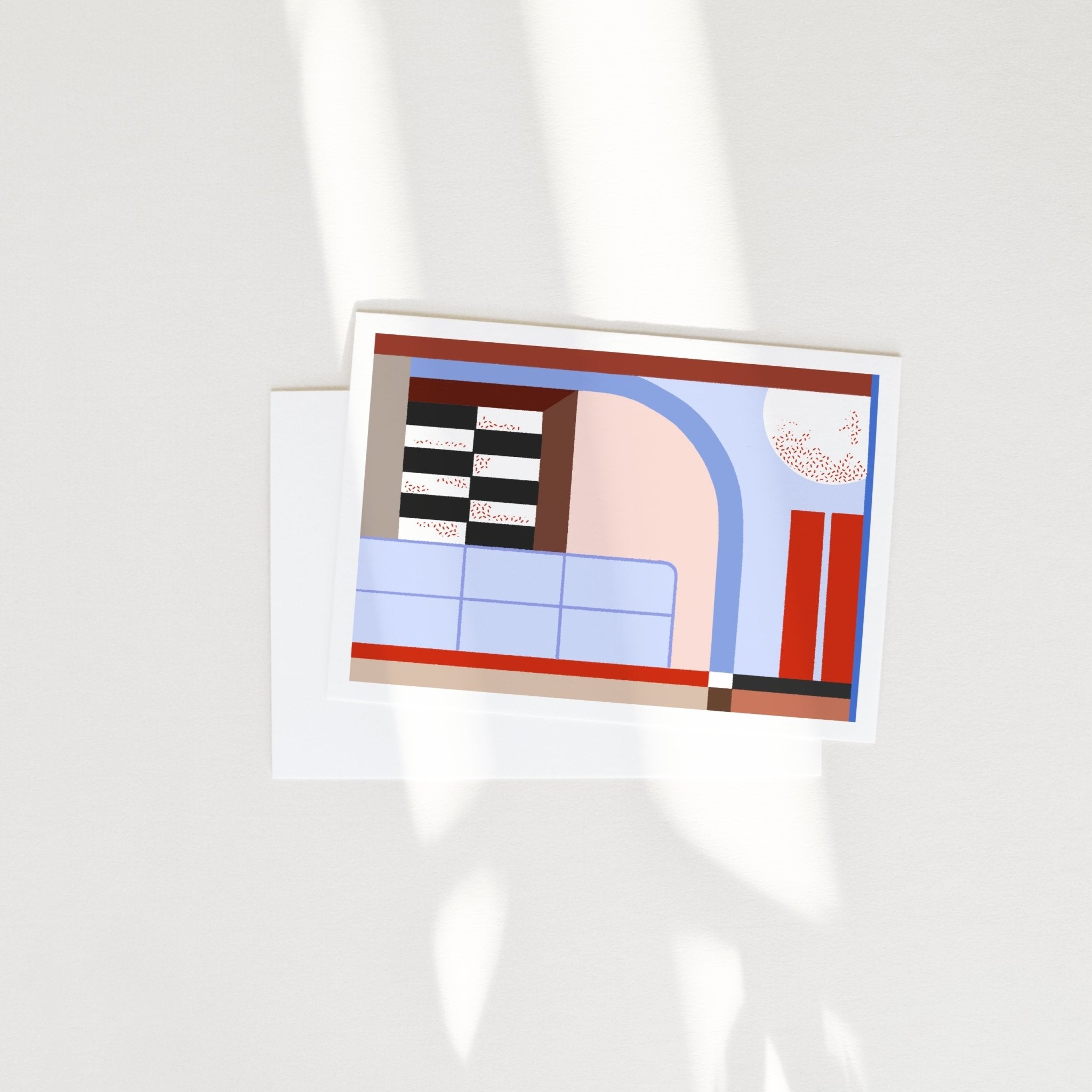 Abstract 01 Postcard – Case Study