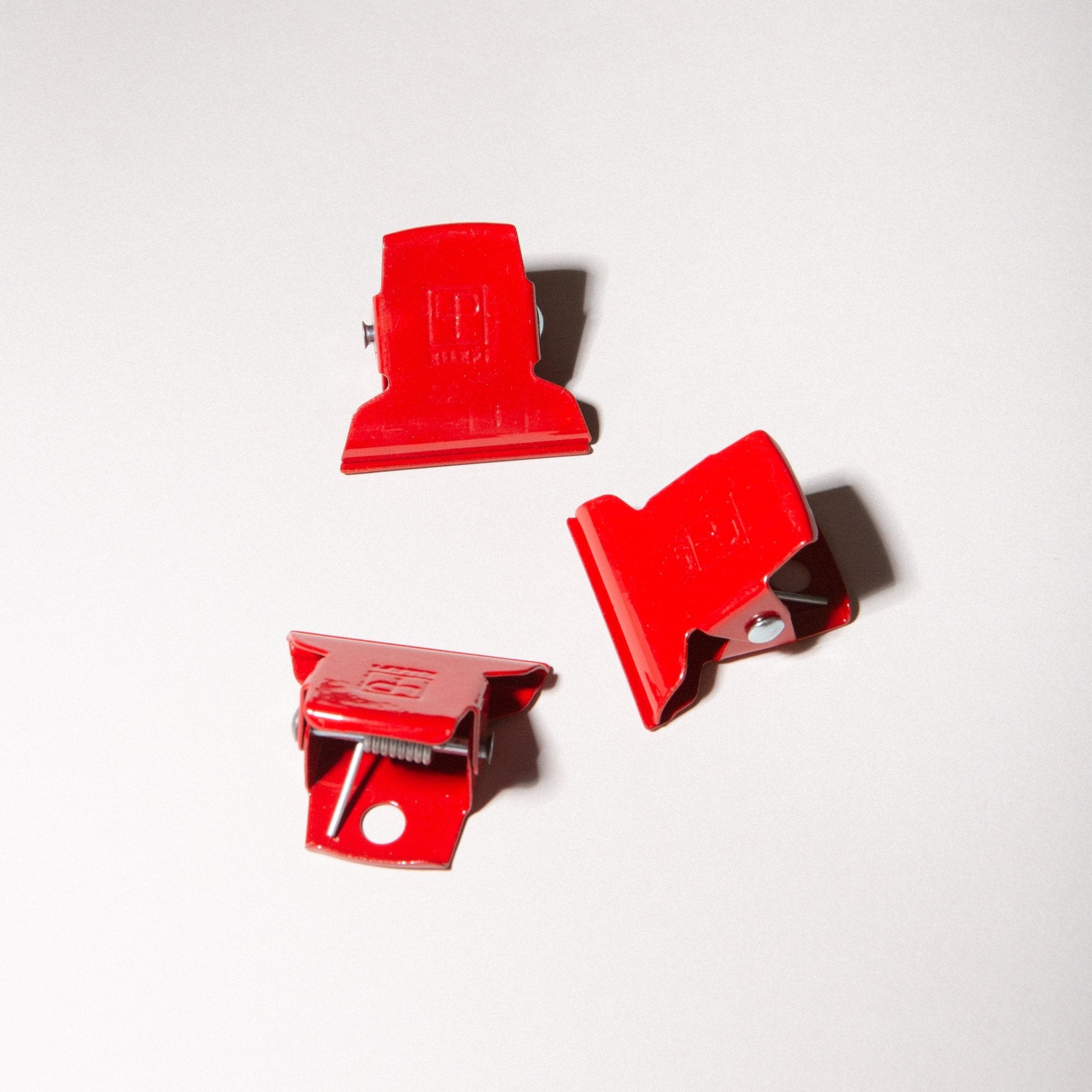 Metal Stationery Clip - Red – Case Study