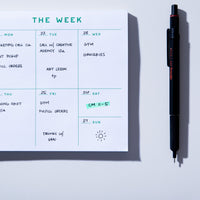 Weekly Planner Notepad – Case Study